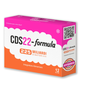 CDS22-formula 225 miliardi di batteri vivi: probiotico